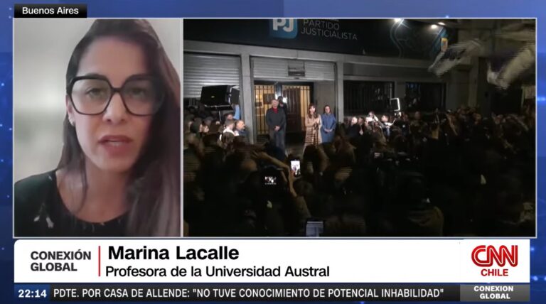 Interview with Marina Lacalle on CNN Chile – Universidad Austral